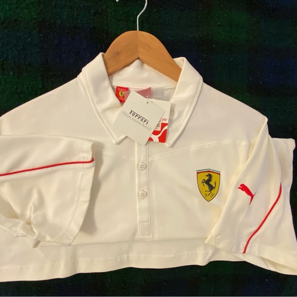 Puma | Shirts | Ferrari Iconic Polo Shirt | Poshmark